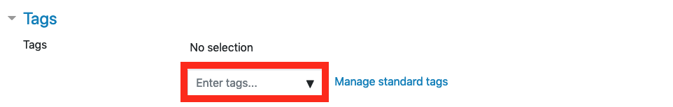 Setting up the module template – UoP Baseline